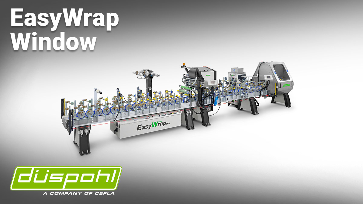 EasyWrap Window 310S - Profile wrapping line PVC